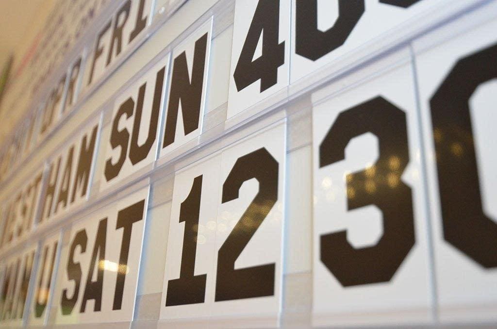 white plastic letter tiles on sale - READERBOARDS