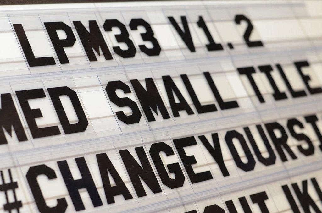 US style changeable letter board ideas - READERBOARDS