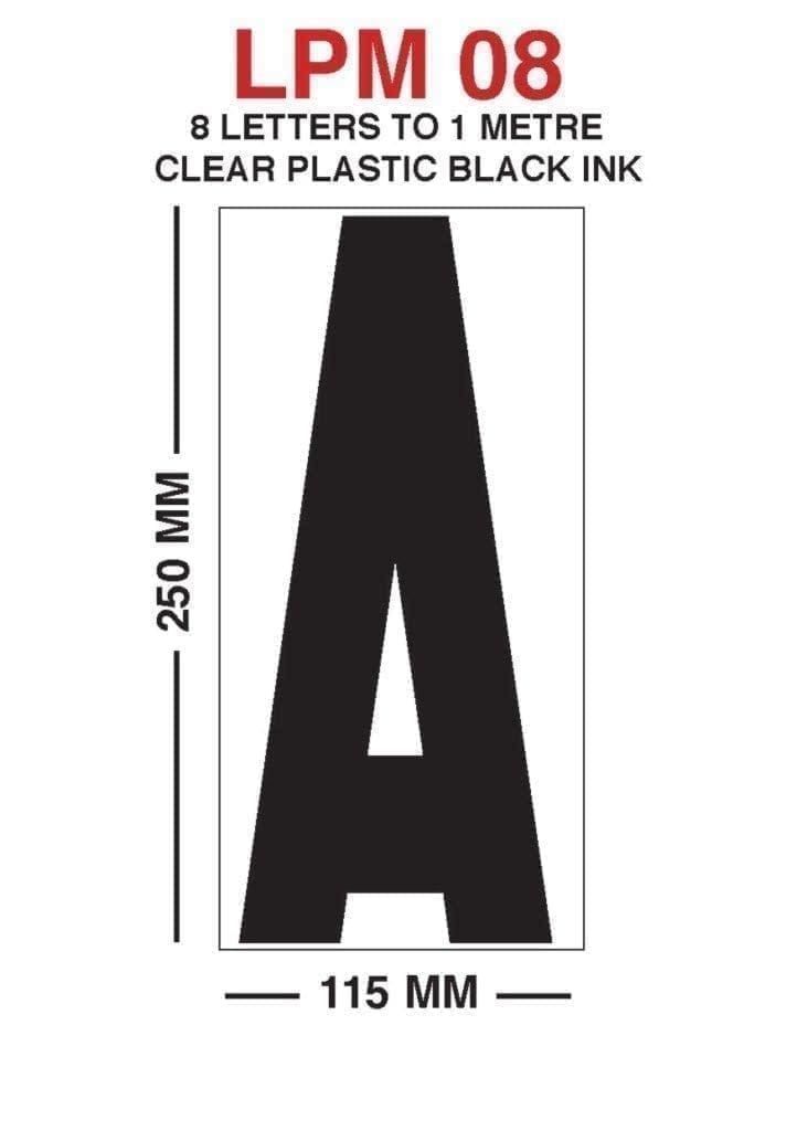 Letter Ledge Changeable Letters - READERBOARDS