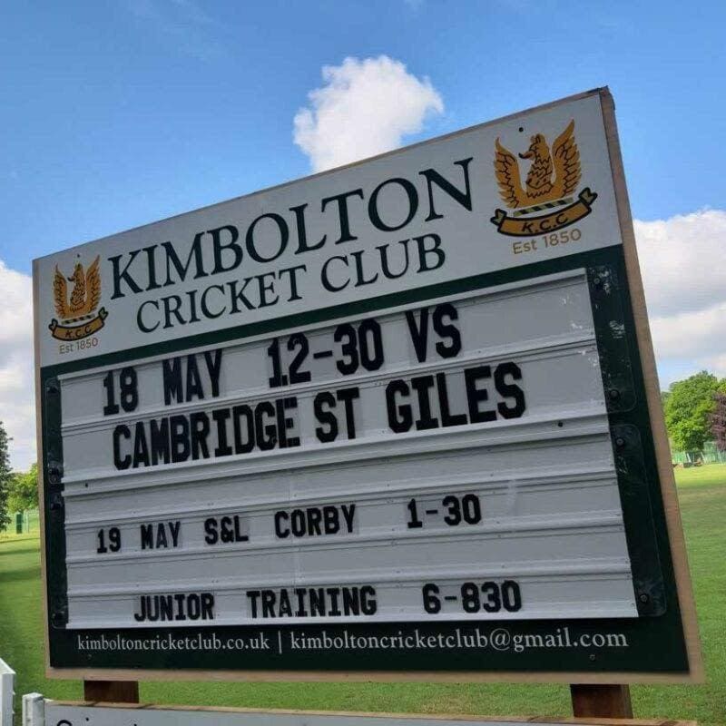 Fixture Board (Bespoke) - READERBOARDS