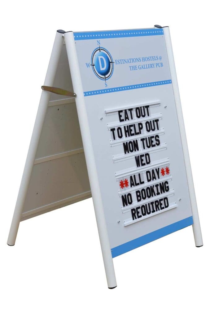 A Frames With Letters allow you to change the message quickly