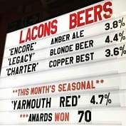 Menu Board Ideas For Beers and wines using changeable Letters