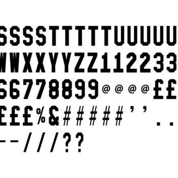 How to use Changeable Letters In Signs READERBOARDS